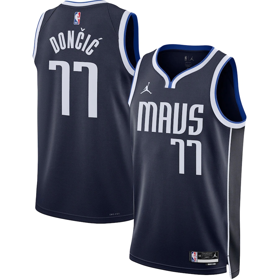 Men's Luka Doncic #77 Dallas Mavericks Swingman NBA Jersey - Statement ...